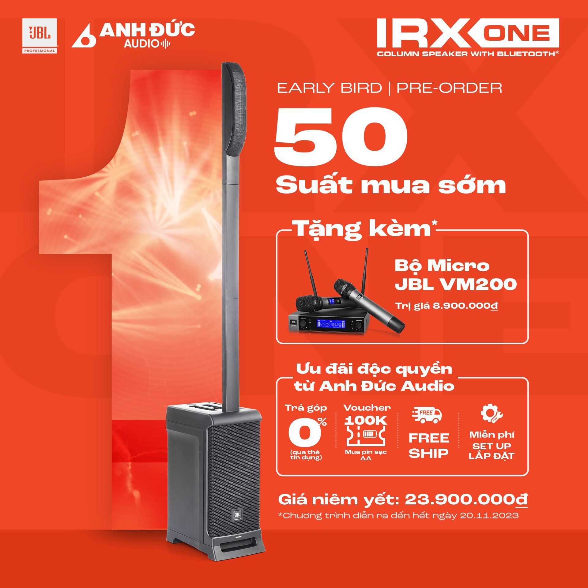 Loa JBL IRX ONE | Chính Hãng Giá Tốt