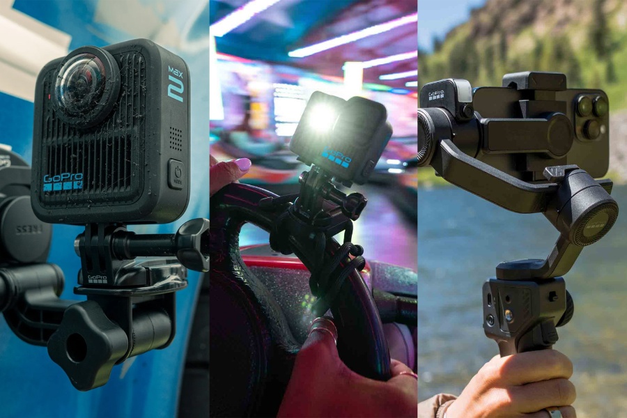 GoPro ra mắt máy quay 360 độ MAX 2, máy quay nhỏ gọn LIT HERO và gimbal ...