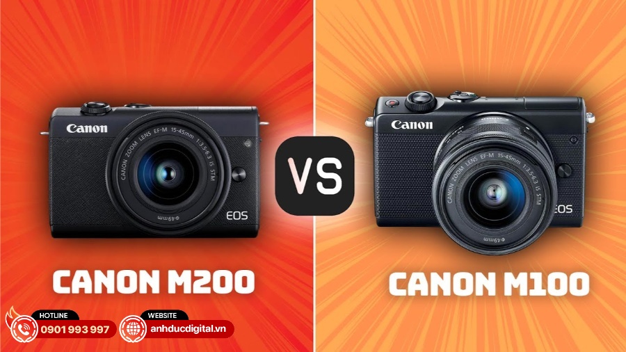 So sánh Canon EOS M200 và M100 – Lựa chọn chiếc máy phù hợp dành cho ...